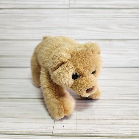 Russ | Toys | Vintage Russ Plush Bear Light Tan Standing On All Four ...